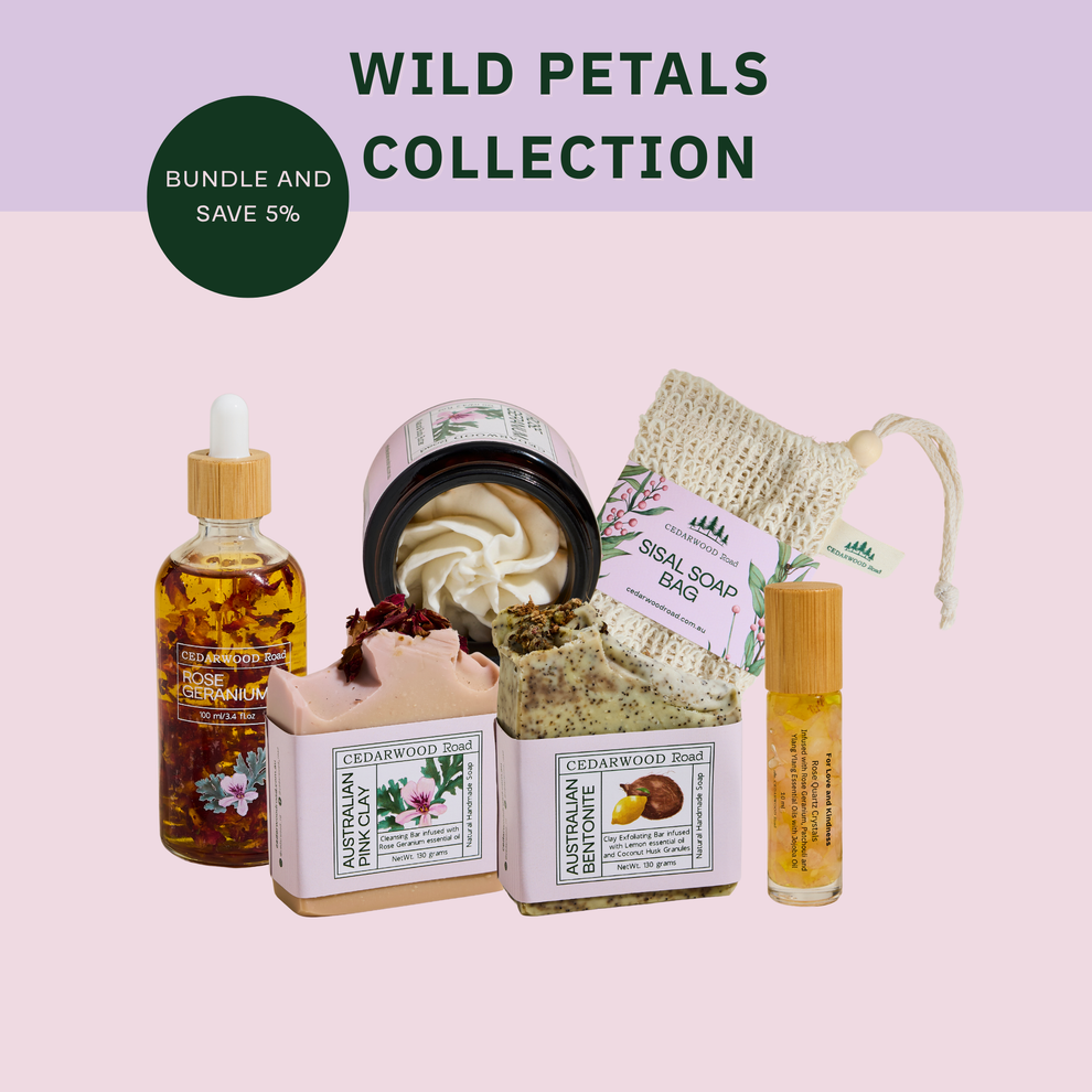 Wild Petals Collection | Natural Skincare & Floral Beauty – Cedarwood Road