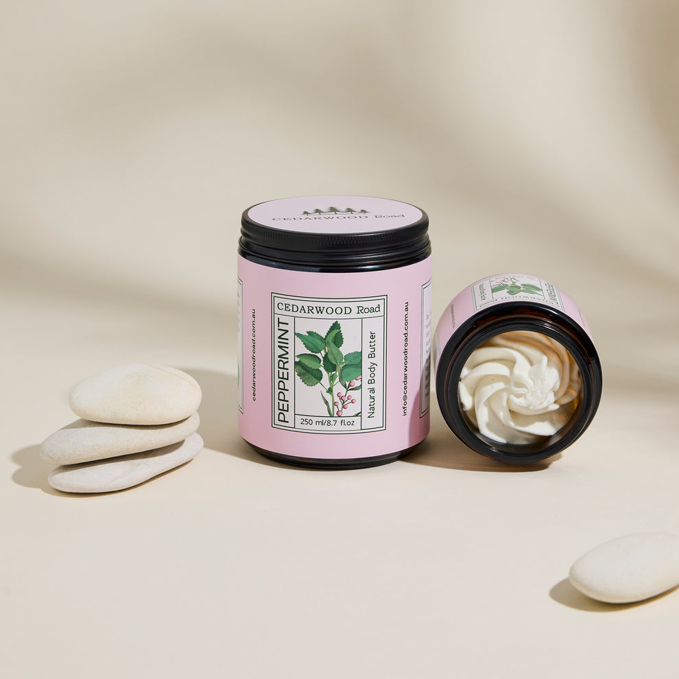 Peppermint Butter | Cooling Relief for Dry, Itchy Skin. – Cedarwood Road